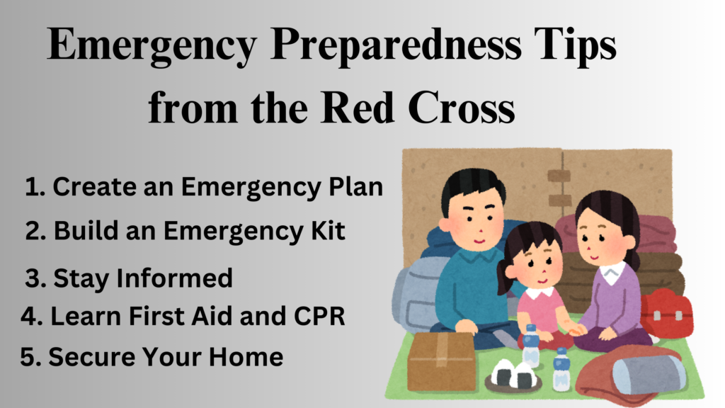Emergency Preparedness Tips from the Red Cross
